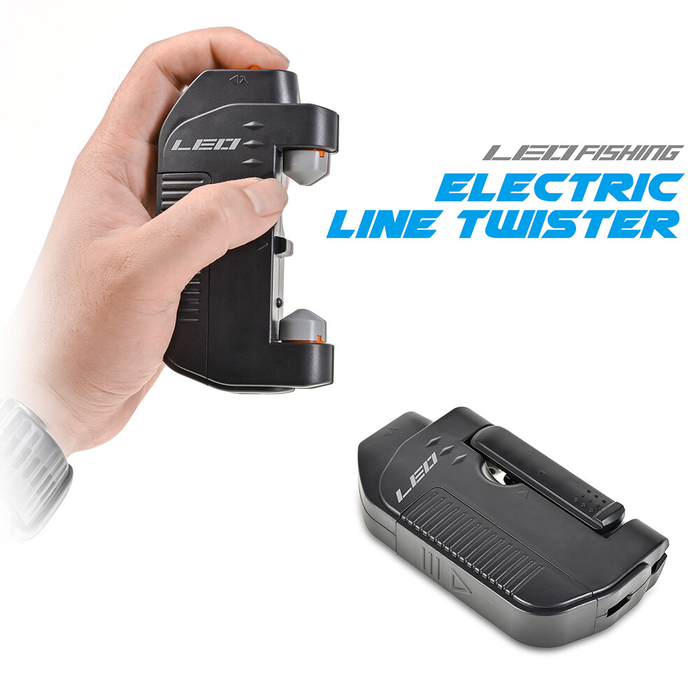 Electric Fishing Bobbin Winder Professional Fishing Line Knotter Tool ...