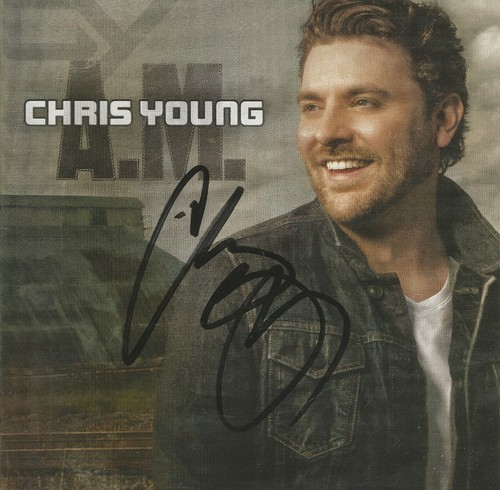 A.M. * by Chris Young (CD, 2013, RCA) Original Signed | eBay