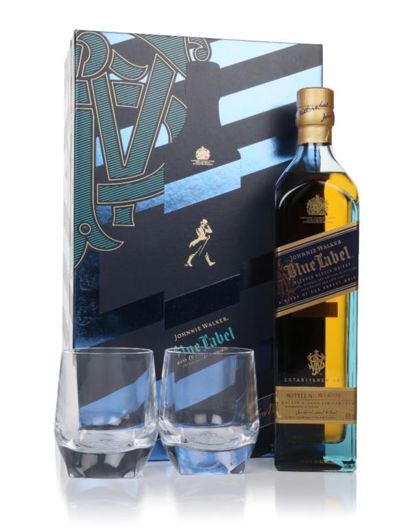 Johnnie Walker Blue Label Gift Set with 2x | Grelly UK