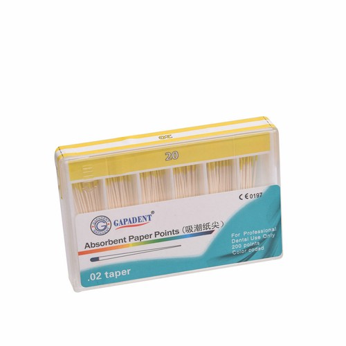 1 Pack #20 Sterile Dental Endodontic Gutta Percha Point Absorbent Paper ...