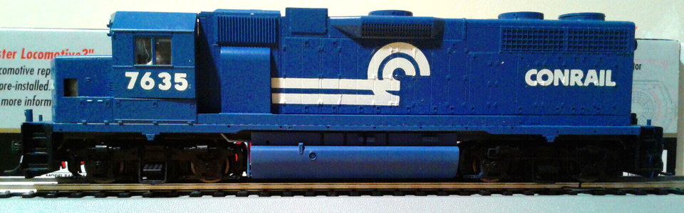 HO SCALE ATLAS MASTER DCC UNDECORATED CUSTOM PAINTED CONRAIL GP38 #7635 ...