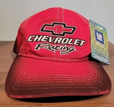 Vintage Cruisin Sports Chevrolet Racing Hat Cap Adjustable Red NWT ...