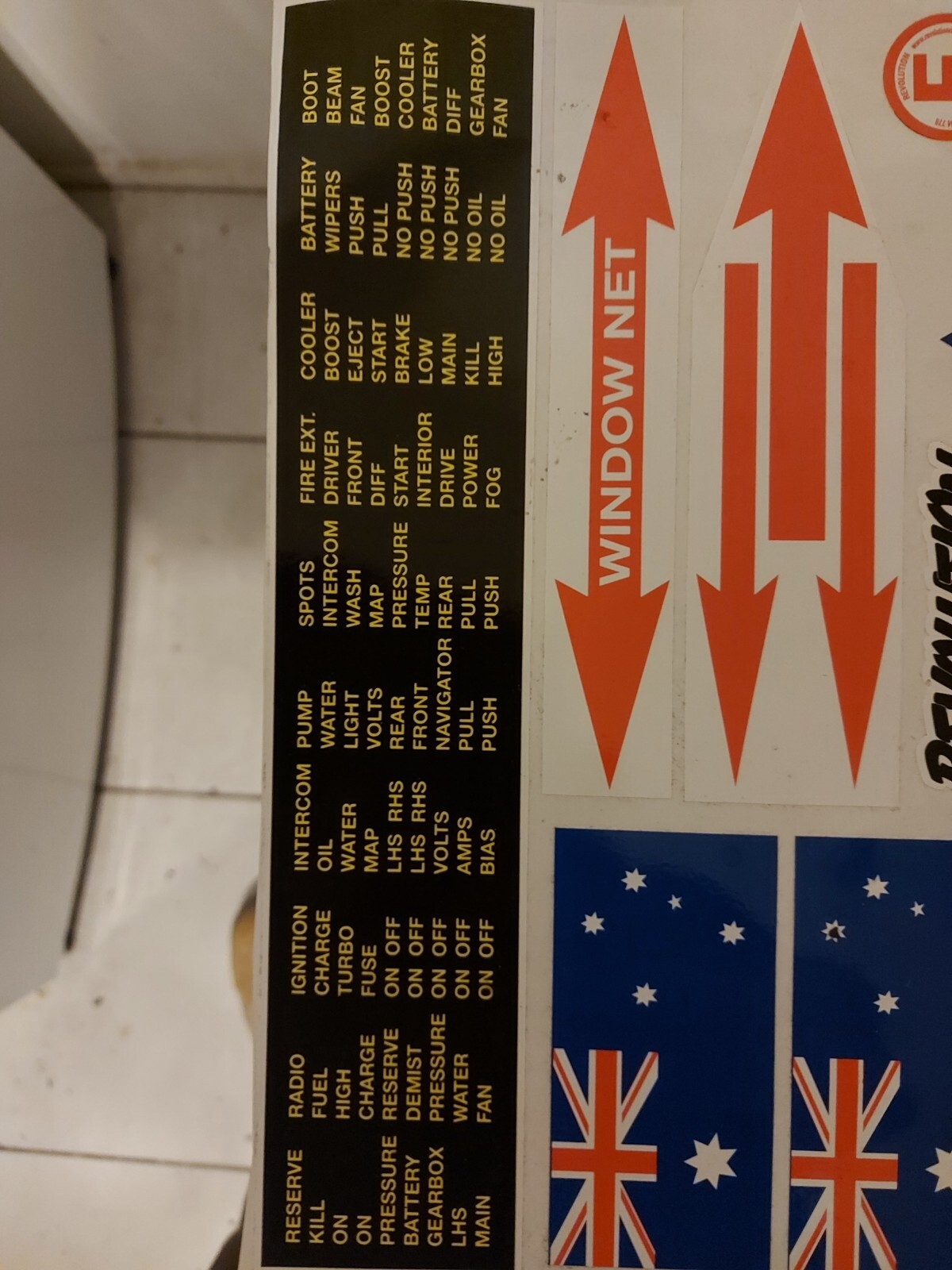 Cams race car Stickers | eBay