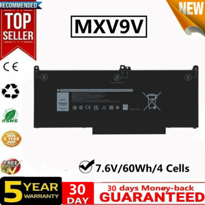 MXV9V Battery For Dell Latitude 5300 5310(2-in-1 )7300 7400 5VC2M 829MX ...