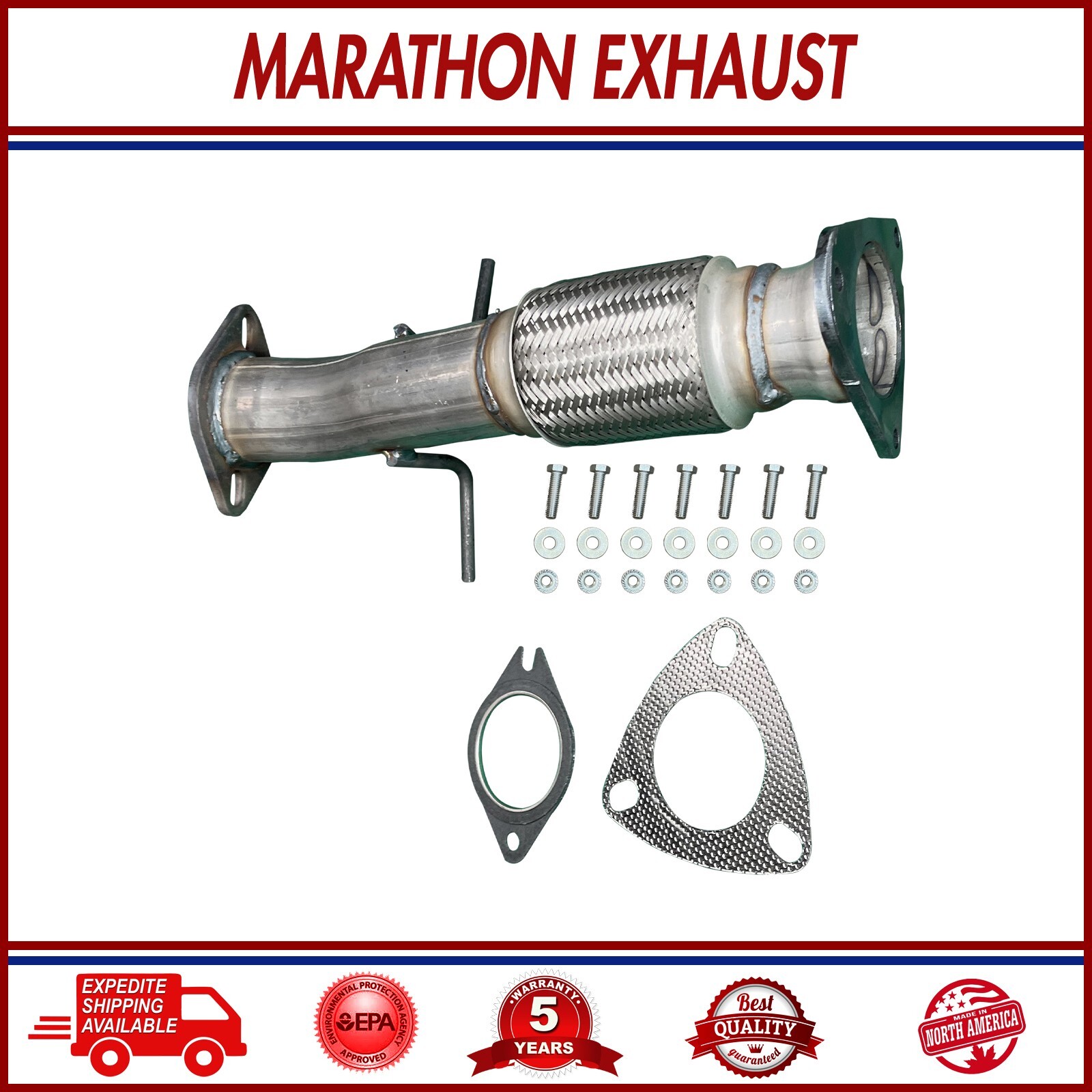 Front Pipe For 15-16 Volvo XC70|15-17 XC60|15-18 V60|15-16 S80|15-18 ...