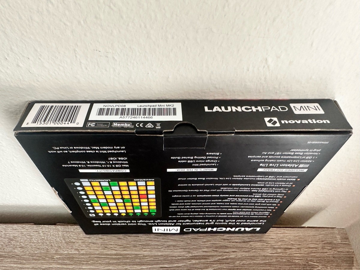 Novation Launchpad Mini Mk2 Controller Mkii Ableton Live Novation