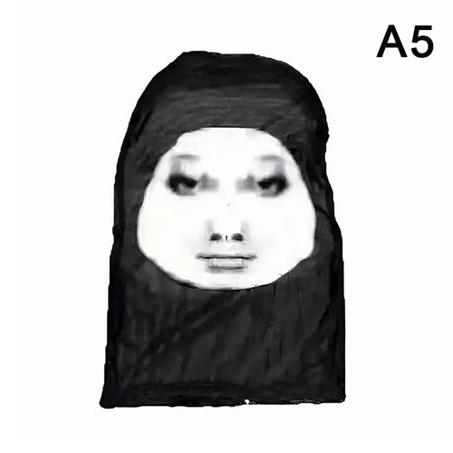 3D Funny Full Face Mask Elastic Mesh Novelty Full Face Mask For Men ...
