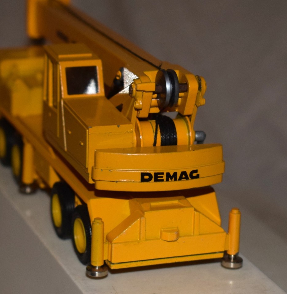 NZG No. 123 Demag Hydraulic Crane HC 100 1:50 Scale Diecast in Original ...