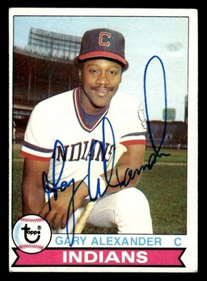 1979 Topps Baseball #332 Gary Alexander Signed Autograph (no COA) *f1 ...