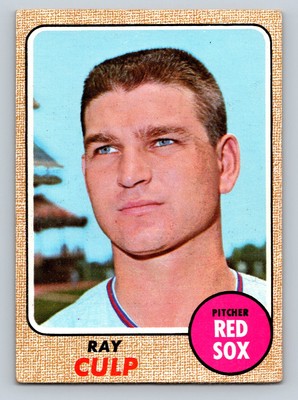 1968 Topps #272 Ray Culp Boston Red Sox | eBay