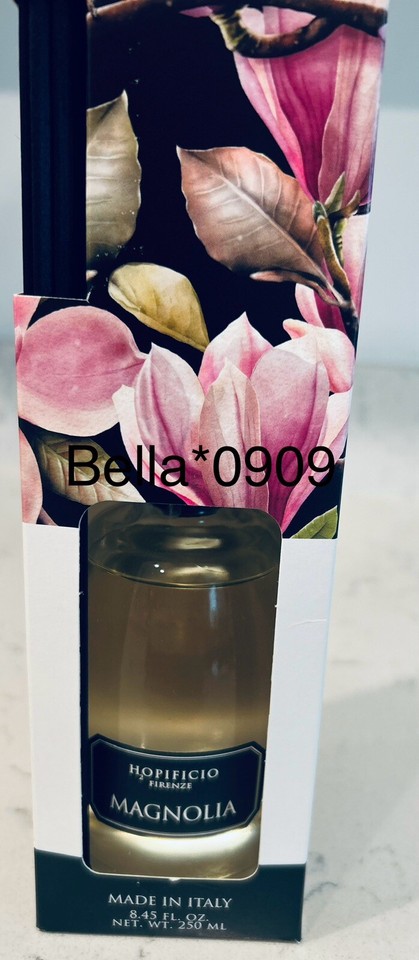 Hopificio Firenze ~MAGNOLIA~Reed Diffuser 8.45fl Oz/250ml MADE IN ITALY ...