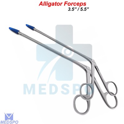 Micro Ear Alligator Forceps Surgical Serrated Tip Pliers Medical Health ...