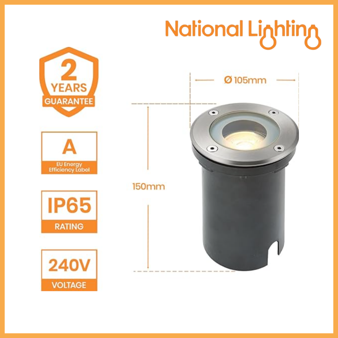 Ip65 Led Recessed Spotlight Garden FluxTech – Outdoor IP65 Garden