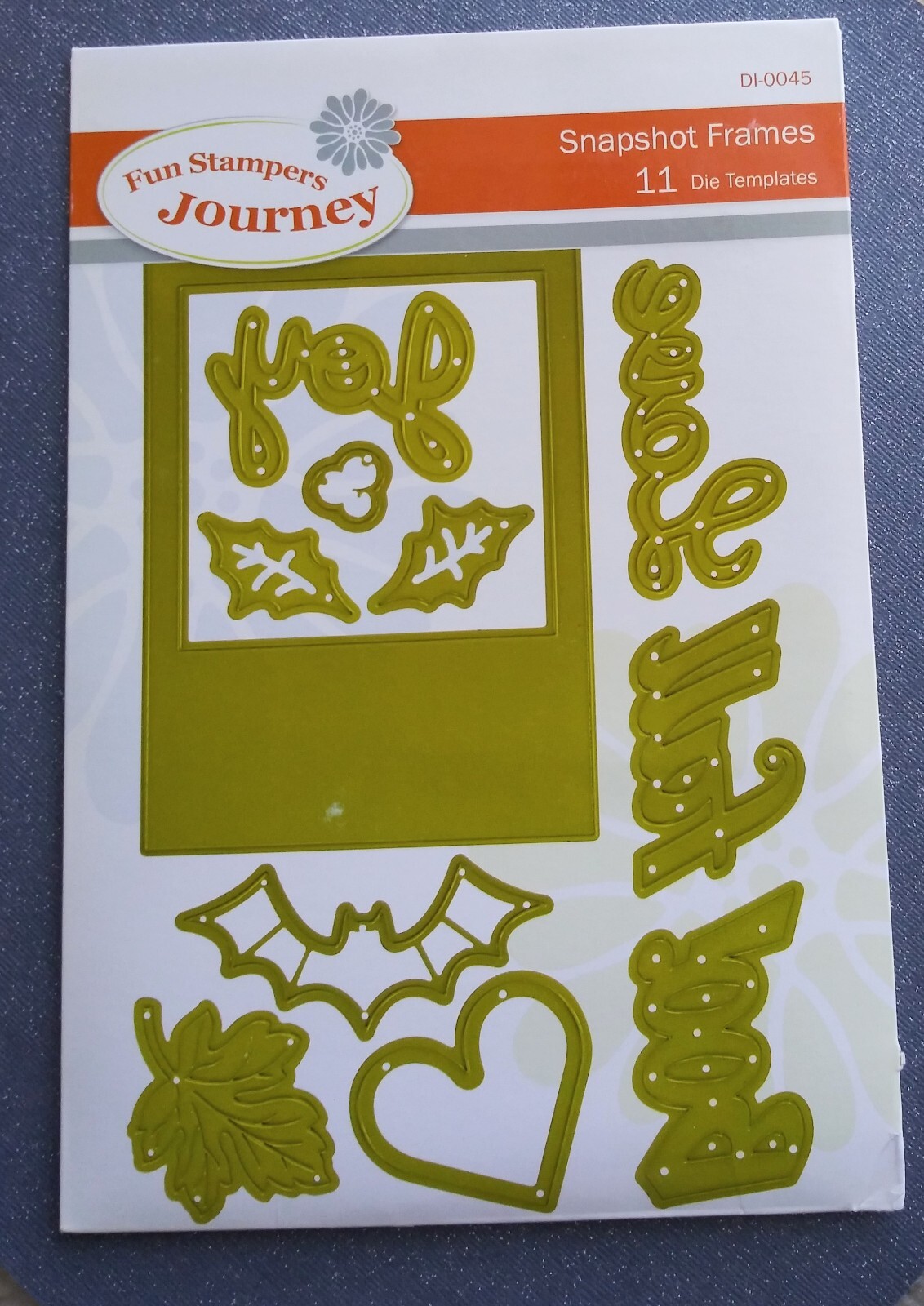 Spellbinders - Fun Stampers Journey Snapshot Frames 11Dies (DI-0045 ...