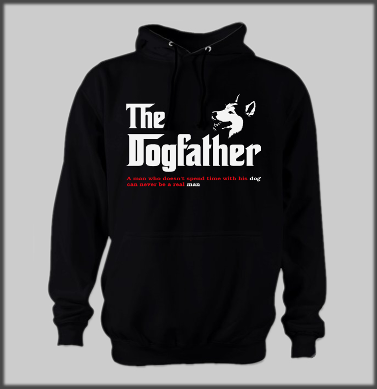 GOD FATHER FAMILY QUOTE SIBERIAN HUSKY HOODY SIBES HUSKIES MUSH WITH ...