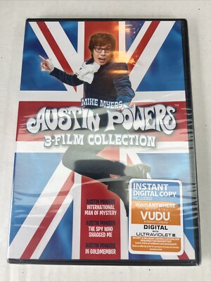 Austin Powers 3-Film Collection (DVD 2-Disc Set) NEW 794043148118| eBay