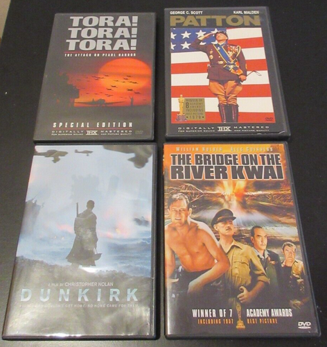 Lot of 4 DVDs, WW2 Films, Used - Excellent Condition, 1 owner, Ship in ...