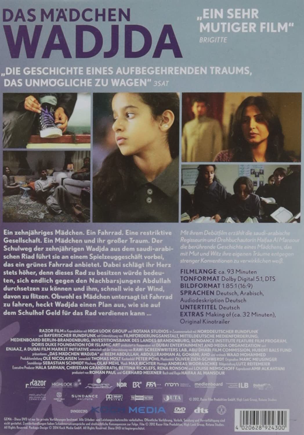 Das Mädchen Wadjda (DVD) Reem Abdullah Waad Mohammed Abdullrahman Al ...