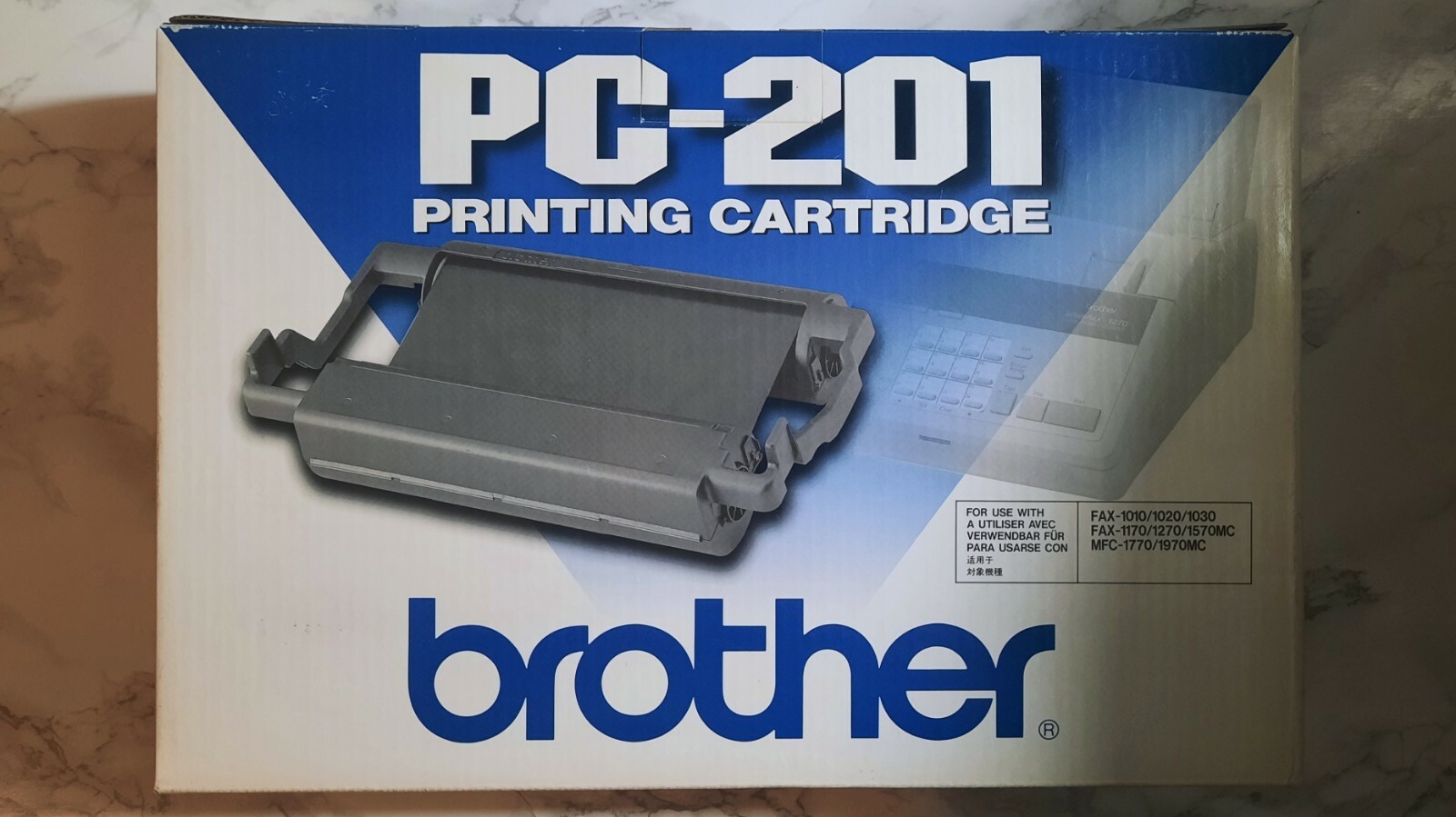 Brother PC-201 Black Printing Cartridge for sale online | eBay