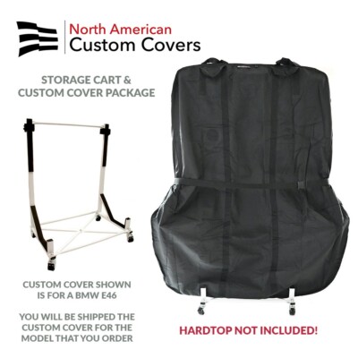 Mercedes R107 (SL) Hard Top Custom-fit Cover & Hardtop Stand Cart Rack ...