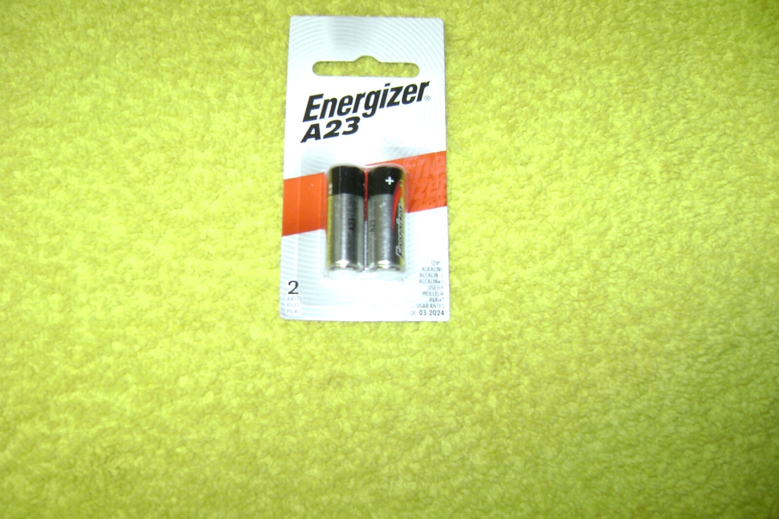 2 x Energizer A23 Battery 12Volt 23AE 21/23 23A 23GA 12v NEW SEALED | eBay