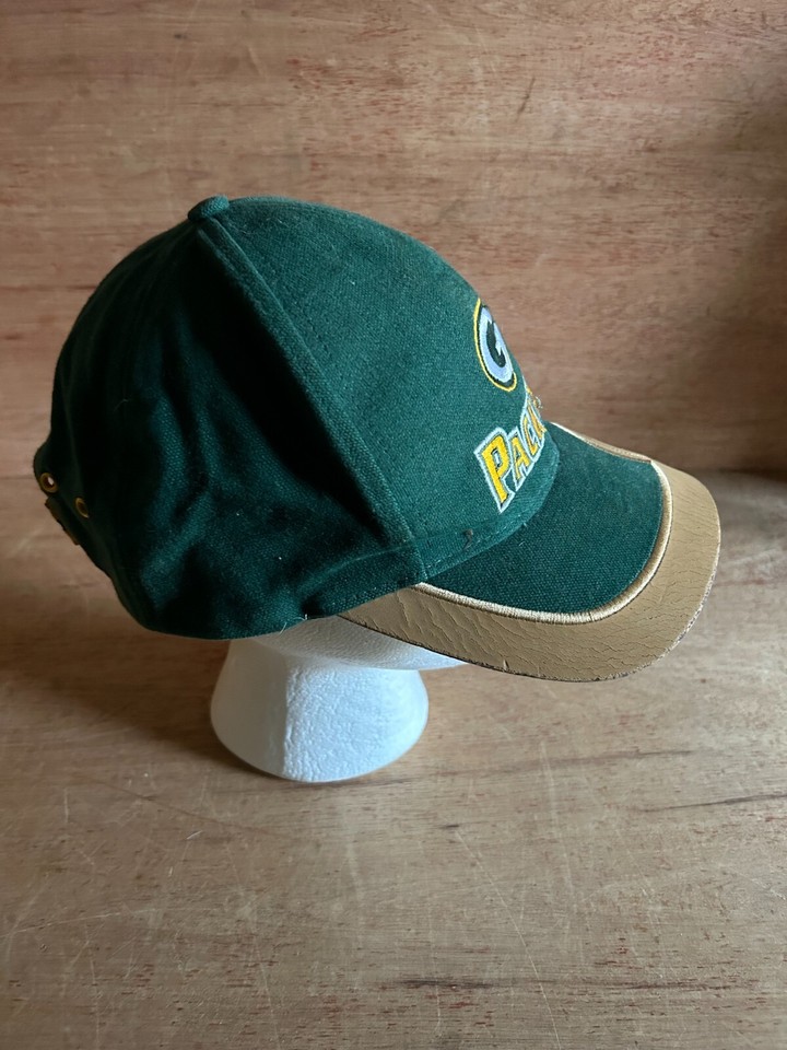 Green Bay Packers Baseball Cap Hat Pro Line Authentics NFL Vintage ...