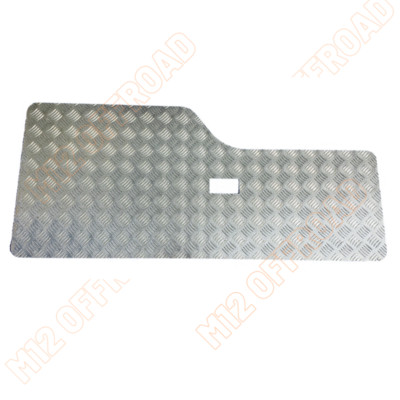 Interior Rear Door Card - 2mm Chequer Plate - Natural - Land Rover ...