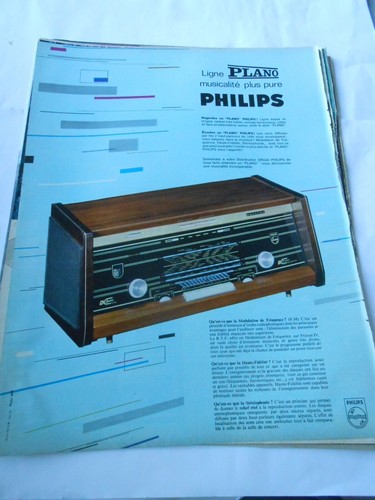 Publicité advertising 1963 Ligne Plano musicalité plus pire Philips | eBay