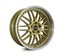 To Suit HYUNDAI IX35 WHEELS PACKAGE: 19x8.5 19x9.5 Simmons OM-1 Gold ...
