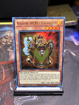 Yu-Gi-Oh! Vision HERO Gravito 1st Ed. GFP2-EN061 Ultra Rare NM/LP x1 | eBay