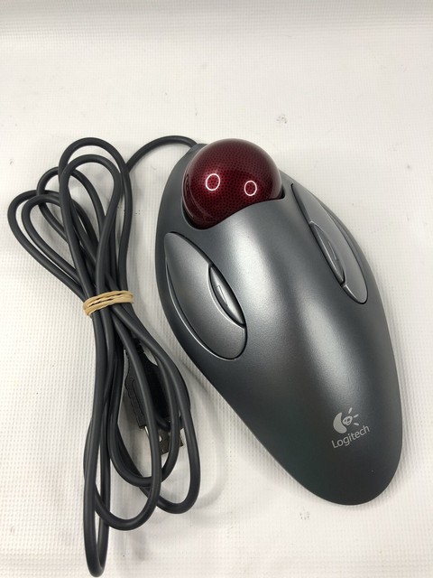Logitech Trackman Marble Trackball Tbc21 T-bc21 for Left Handed Mouse ...