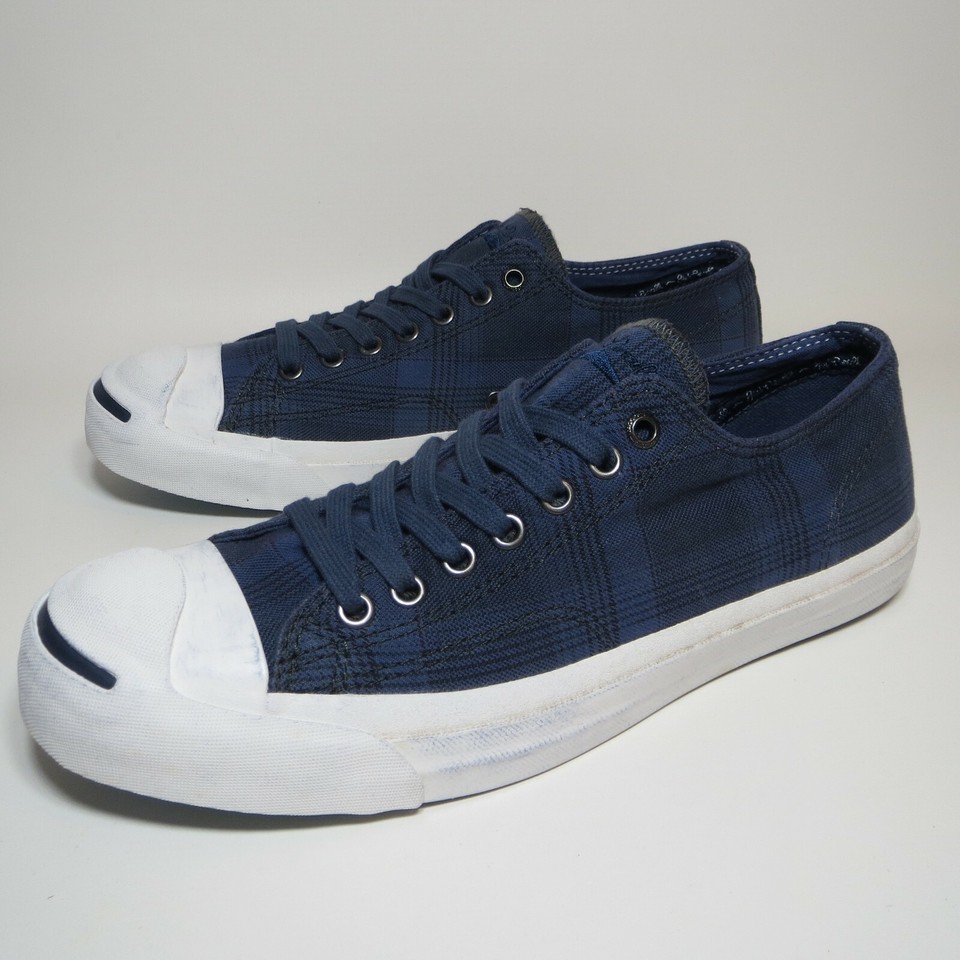 Converse JACK PURCELL Blue Garment Dye Ox Sneakers Shoes Size UK 7 ...