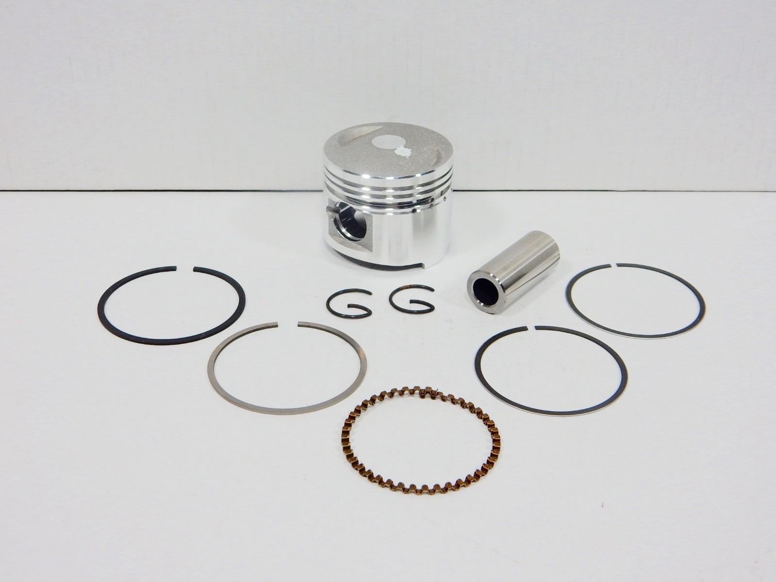 50cc PISTON and RINGS (39mm) FOR CHINESE SCOOTERS WITH 50cc QMB139 ...