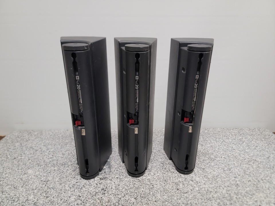 JBL Sat 20 Satellite Stereo 8 Ohm Speakers SET OF 3 | eBay