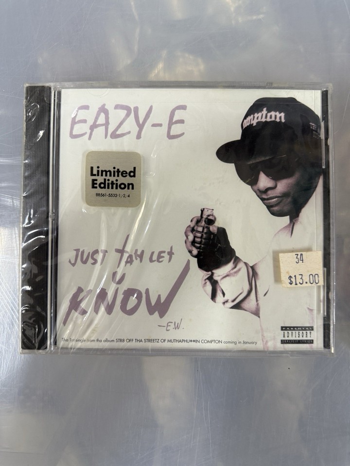 Eazy-E - Eazy-Duz-It CD 1988 Ruthless Records Original Issue CD - sealed! | eBay