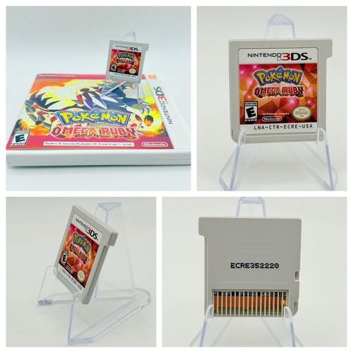 SEE VIDEO Pokémon Omega Ruby Game Cartridge + Box No Manual - Tested ...