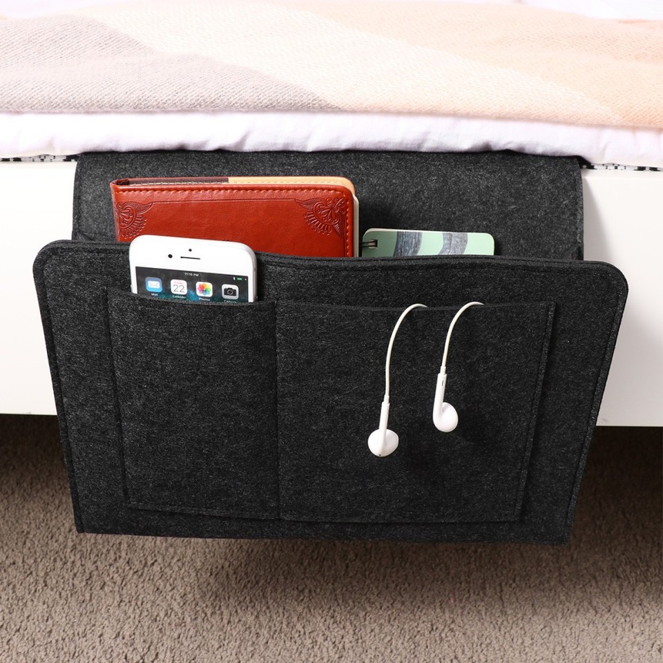 Modern Bedside Hanging Storage Pocket Bag Organizer for Phone Book ...
