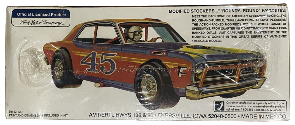 AMT 1969 '69 Ford Falcon Modified Stocker 1:25 Model Kit NEW Vintage ...