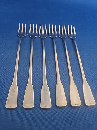 Lot of 6 Oneida AMERICAN COLONIAL Stainless Cocktail Forks 6" | eBay