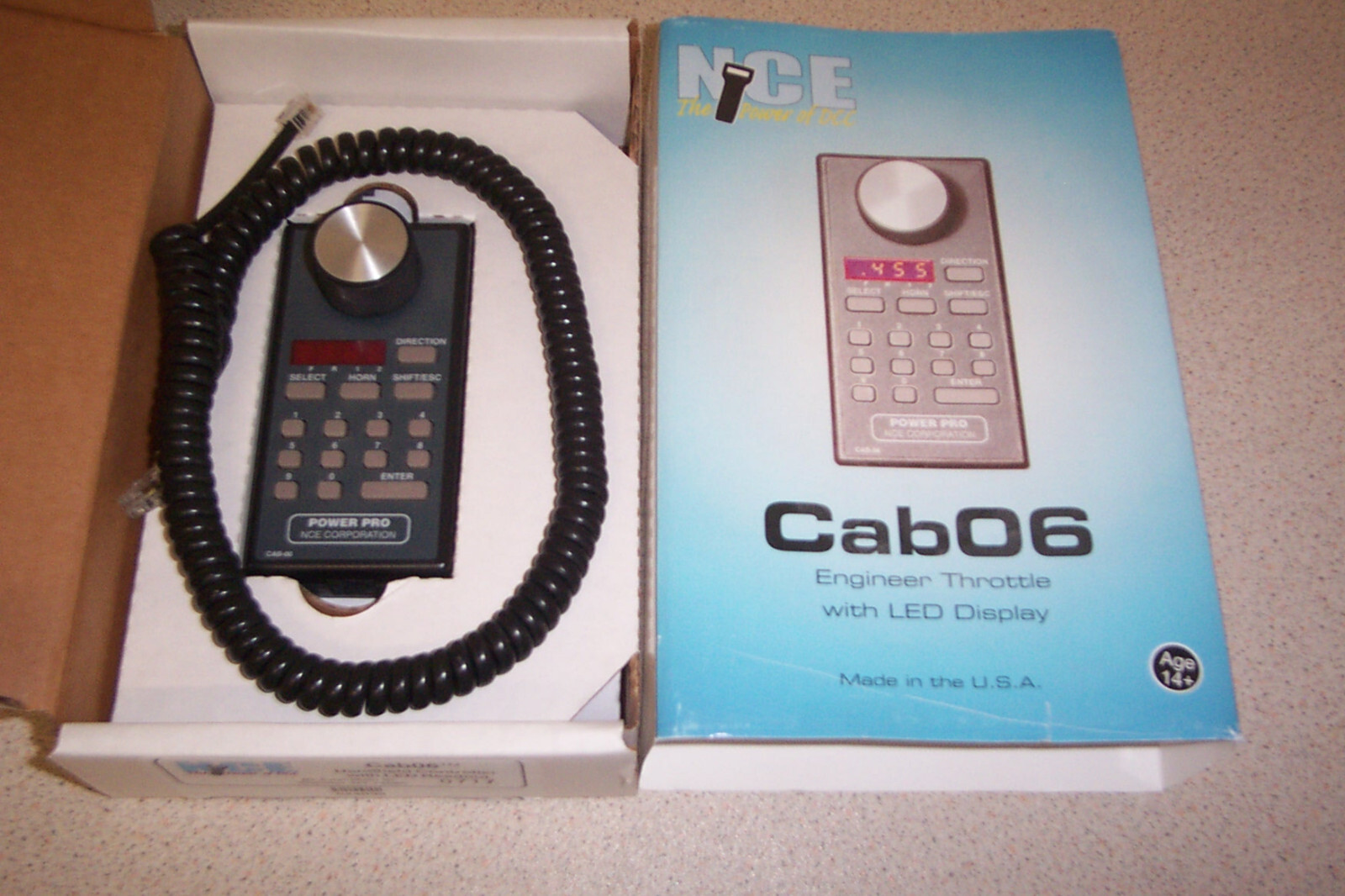 NCE POWER CAB HAND HELD CONTROLLER. | eBay UK
