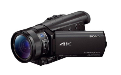 SONY FDR-AX100 Digital 4K Video Camera Recorder Handycam Camcorder w ...