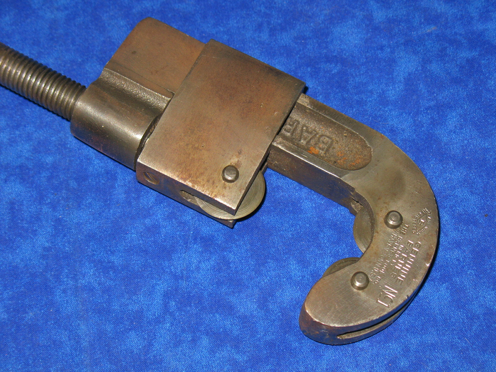 Barnes Tool Co. New Haven Conn. NC 1 Antique Cast Iron Pipe Cutter ...
