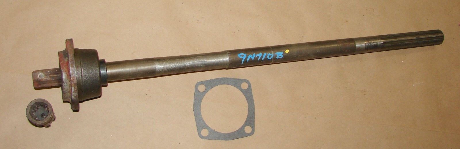 9N710B Ford 2N 9N 8N 1 1/8" PTO Shaft Retainer Gasket & 1 3/8" Adapter ...