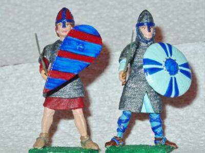 (2) New Hope Design Osprey - Norman Warriors - 54mm Miniatures (Pro ...
