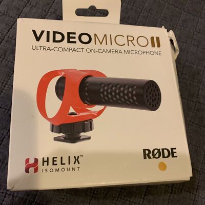 Rode VideoMicro II Camera-mount Compact Shotgun Microphone [New ...