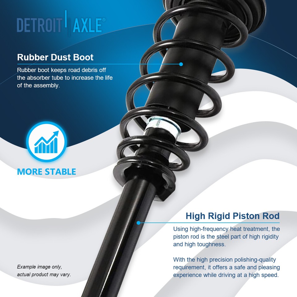 16pc Front Rear Struts Suspension Kit for 2001 2002 2003 Mitsubishi ...