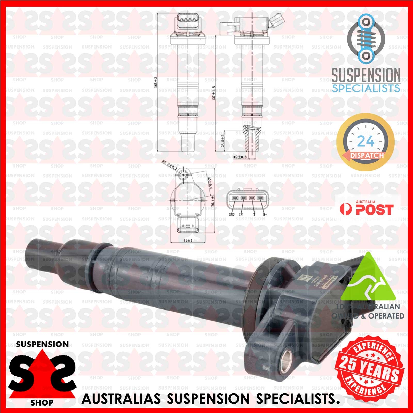 Ignition Coil Suit TOYOTA Noah/Voxy (_R6_) 2.0 (AZR60G) NOAH/VOXY (_R6 ...