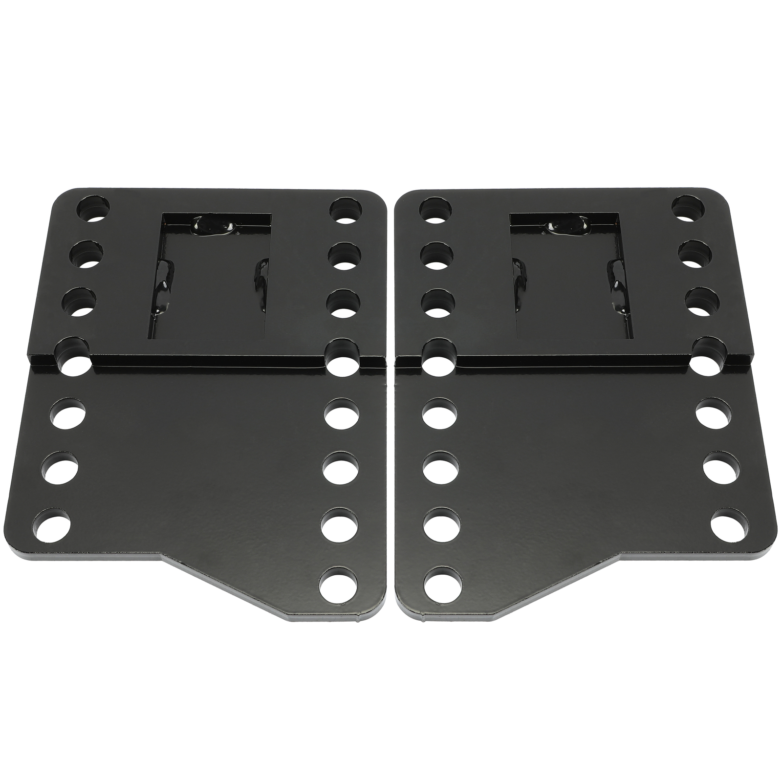 Universal Black Snowplow Mount Drop Bracket Lift Level Kit Powder ...