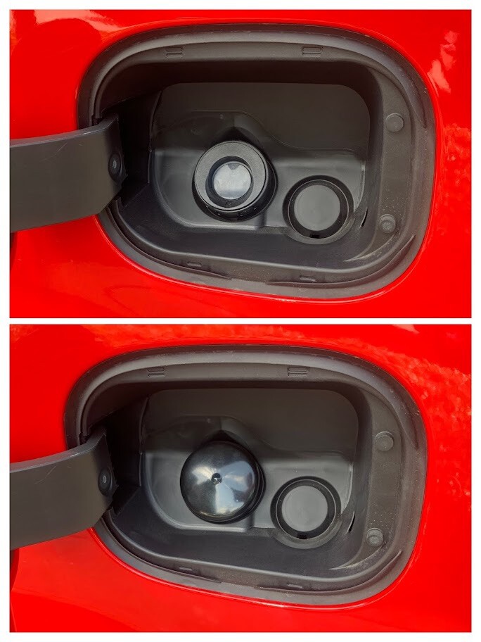 Chevy Capless Fuel Filler Cover 2017 - 2024 CHEVROLET SILVERADO Dust ...