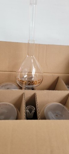 (10 NEW) Witeg Volume Metric Flask 250ML PN 3 664 025 | eBay